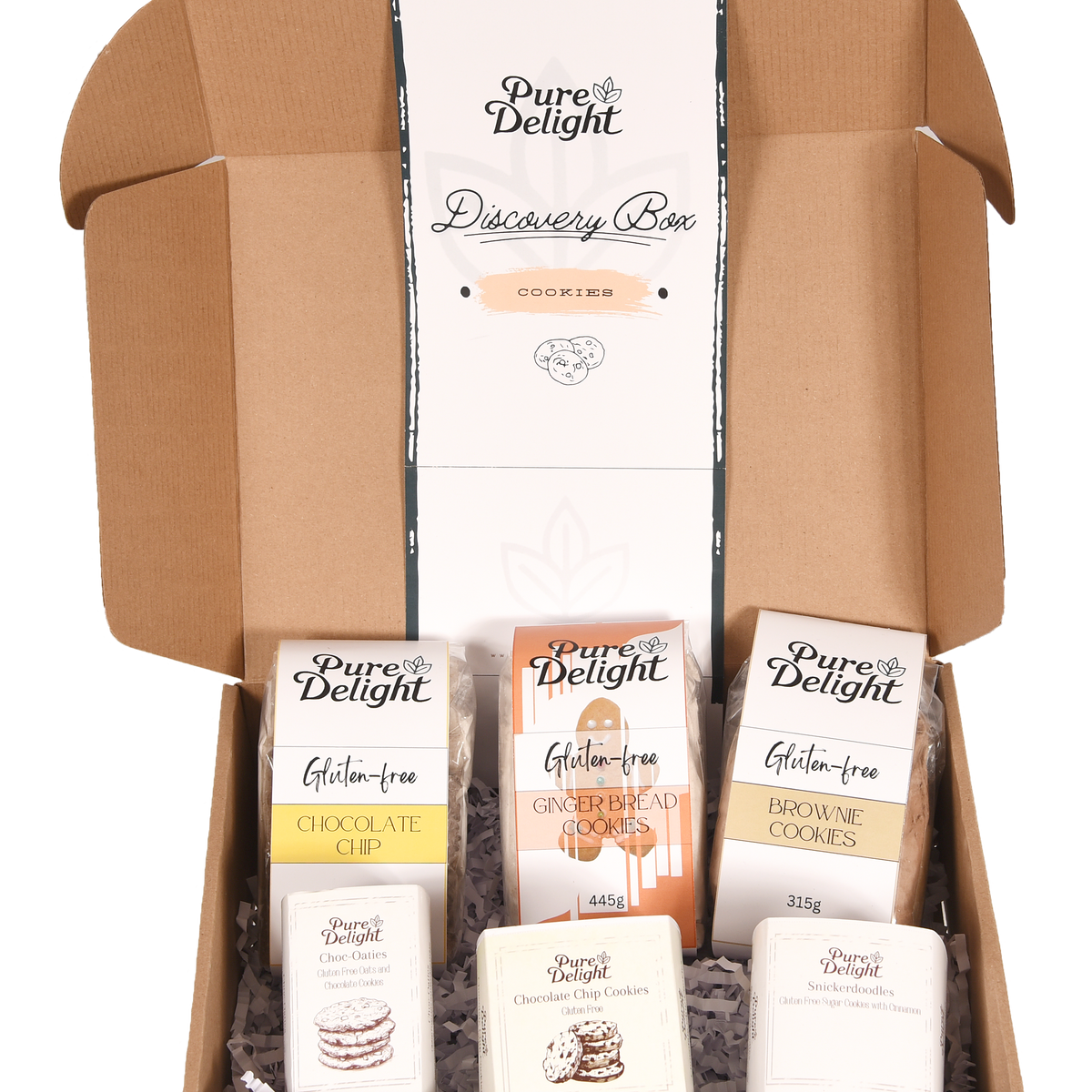 Cookie Discovery Box (Gluten Free) – Pure Delight